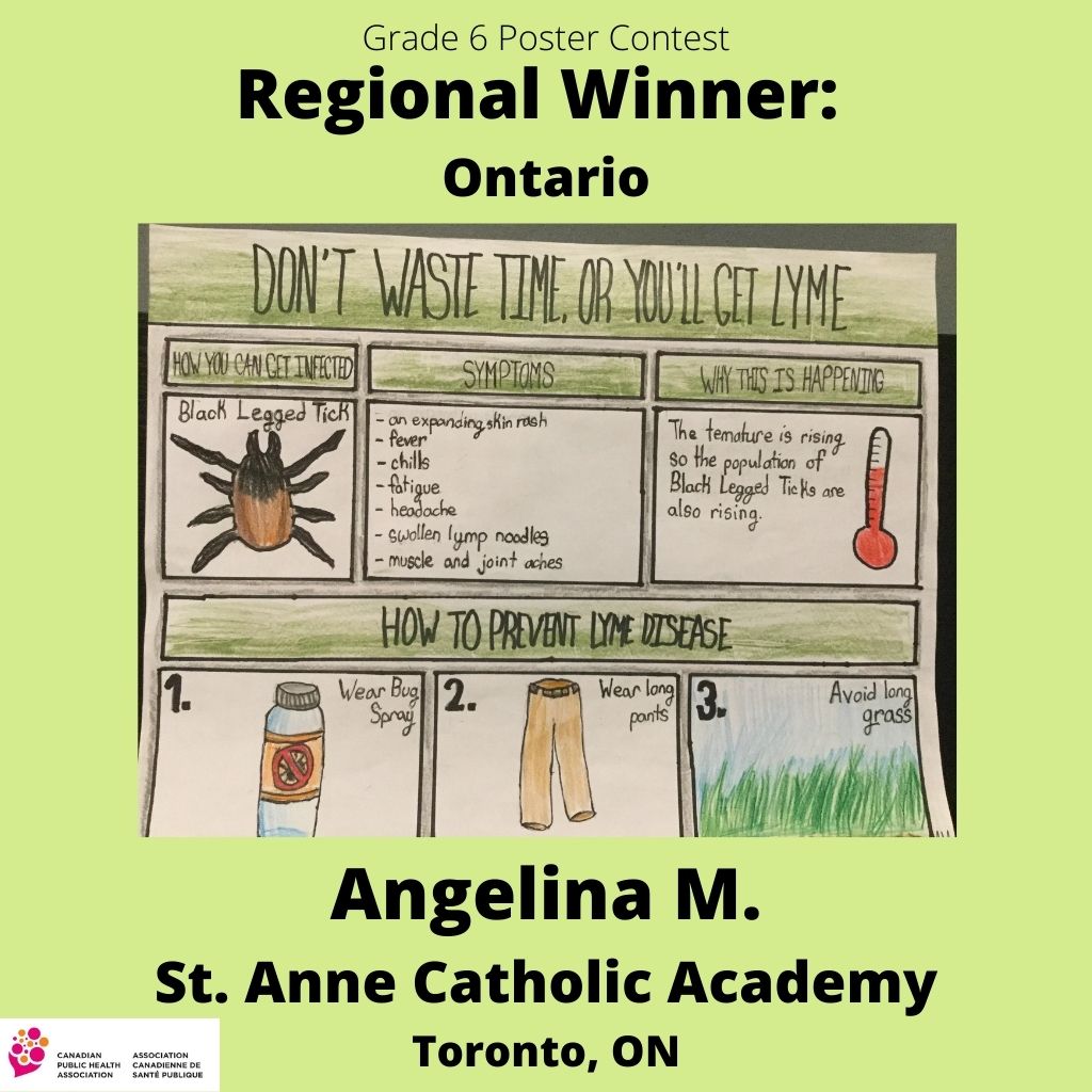 Grade 6 Poster Contest. Infectious Disease & Climate Change: Awareness ...