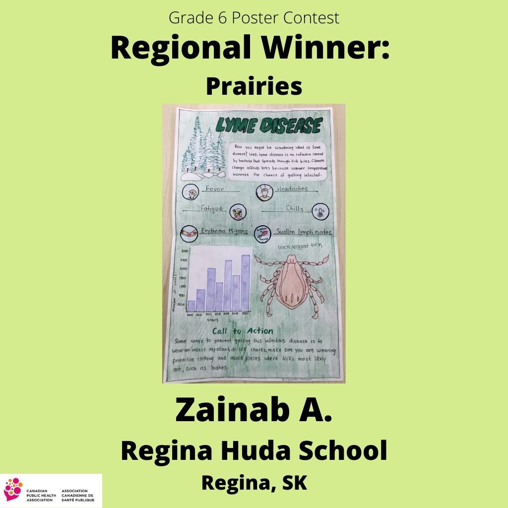 Grade 6 Poster Contest. Infectious Disease & Climate Change: Awareness ...